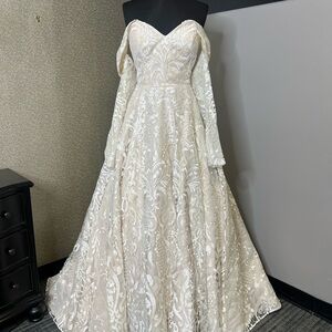 Hayley Paige Occasions | Dresses | Hayley Paige Marsden Wedding Gown ...